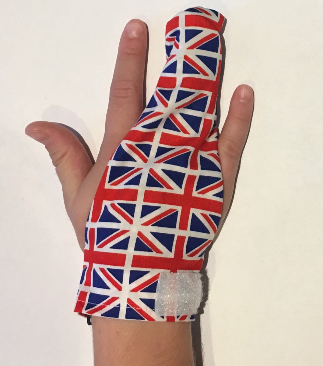 British Union Jack Thumbsie® Finger Guard - Thumbsie®